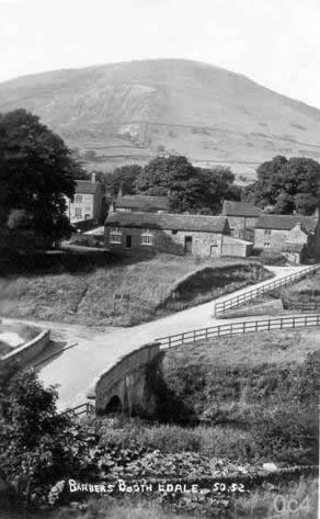 Old photos and postcards of Edale in Derbyshire