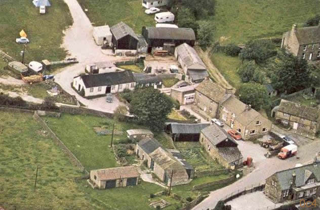 Old photos and postcards of Edale in Derbyshire