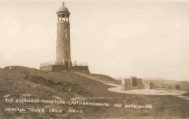 Old photos and postcards of Crich in Derbyshire