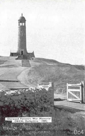 Old photos and postcards of Crich in Derbyshire