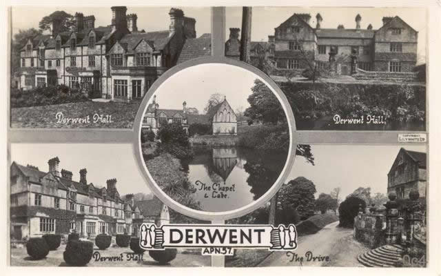 Old photos and postcards of Derwent Village in Derbyshire