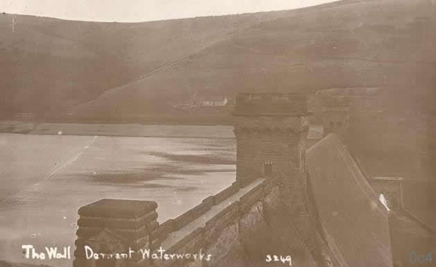 Old photos and postcards of Derwent Village in Derbyshire