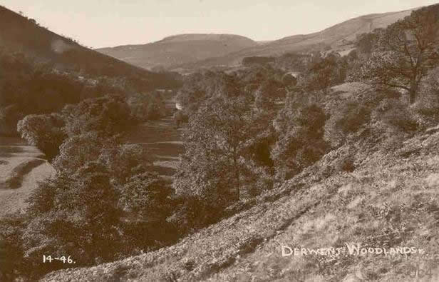 Old photos and postcards of Derwent Village in Derbyshire