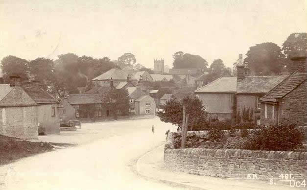 Old photos and postcards of Eyam in Derbyshire