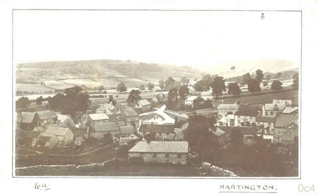 Old photos and postcards of Hartington in Derbyshire