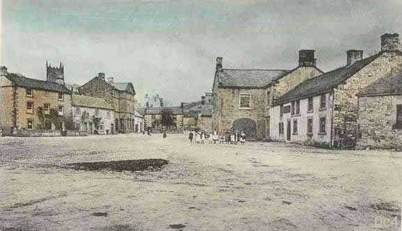 Old photos and postcards of Hartington in Derbyshire