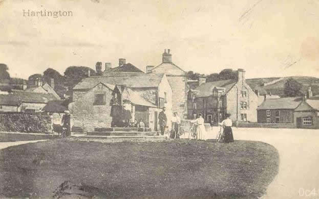 Old photos and postcards of Hartington in Derbyshire