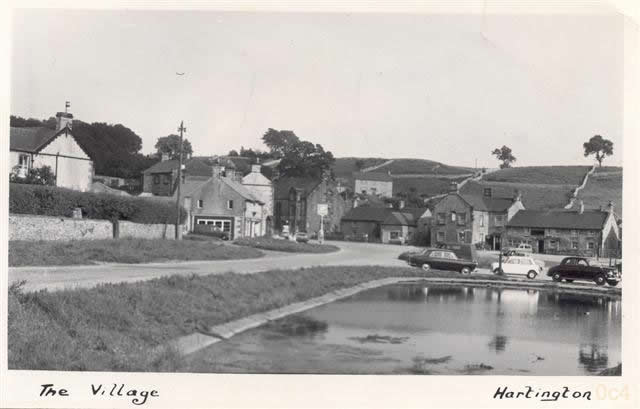 Old photos and postcards of Hartington in Derbyshire