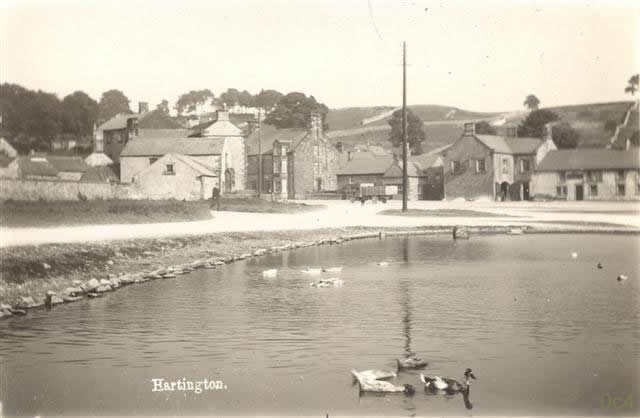 Old photos and postcards of Hartington in Derbyshire