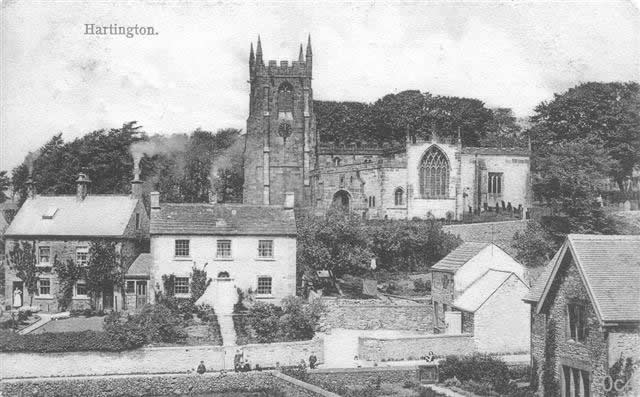 Old photos and postcards of Hartington in Derbyshire