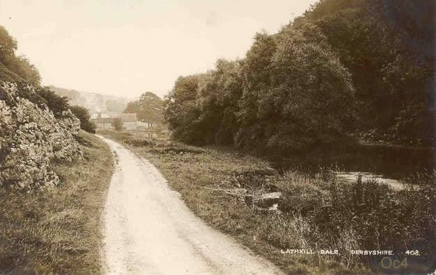 Old photos and postcards of Lathkill Dale in Derbyshire