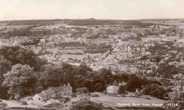 Old photos and postcards of Matlock in Derbyshire