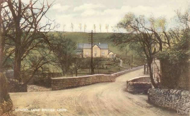 Old photos and postcards of Hope in Derbyshire