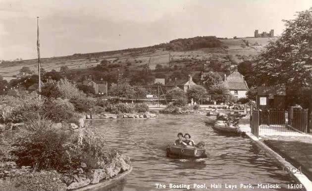 Old photos and postcards of Matlock in Derbyshire