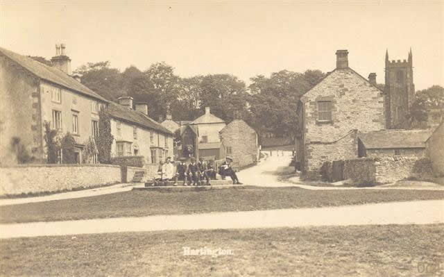 Old photos and postcards of Hartington in Derbyshire