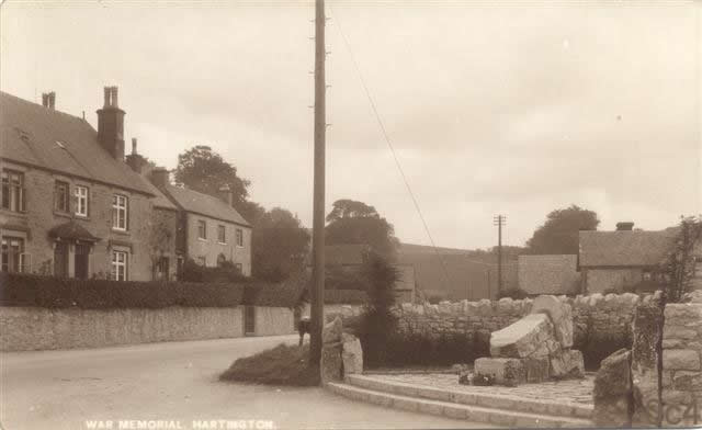 Old photos and postcards of Hartington in Derbyshire