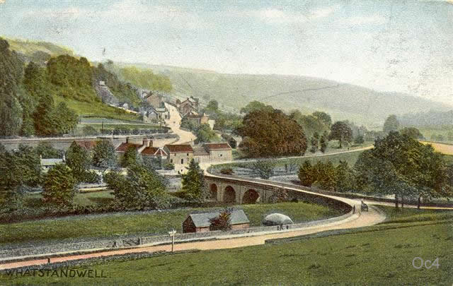 Old photos and postcards of Whatstandwell in Derbyshire